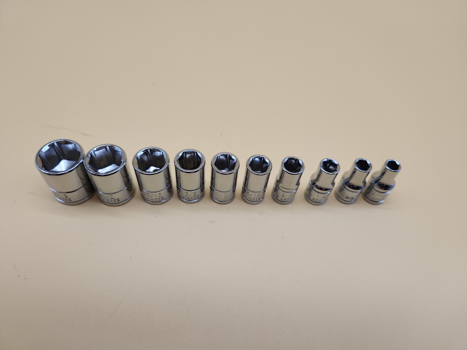 MATCO TOOLS "SILVER EAGLE" SAE Set 1/4Dr Shallow Sockets | eBay