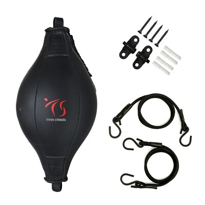 TS Boxing Double End Bag MMA Punching Ball Floor to Ceiling Speed Bag ...