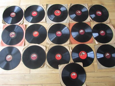 16x HMV Records 78rpm Shellac 12" Gramophone Job Lot Bundle | eBay UK