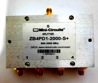 1pc ZB4PD1-2000-S + 800-2000MHz SMA RF Power Divider Mini-Circuits | eBay