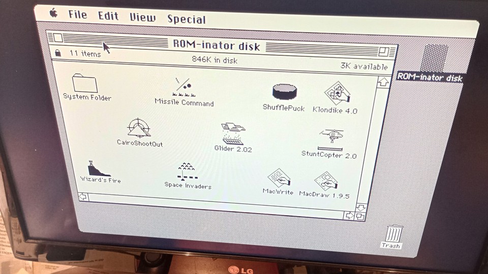 Apple Macintosh Mac 128K 512K Plus Mainboard Pi Pico VGA Video Breakout ...