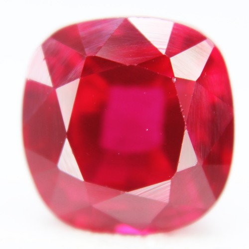 Stunning Natural Cushion-Cut Ruby – 12.7Ct, Untreated, Deep Red Perfect ...