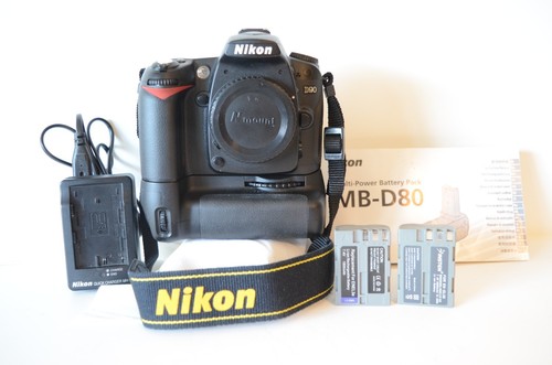 Nikon D90 w MB-D80 battery pack | eBay
