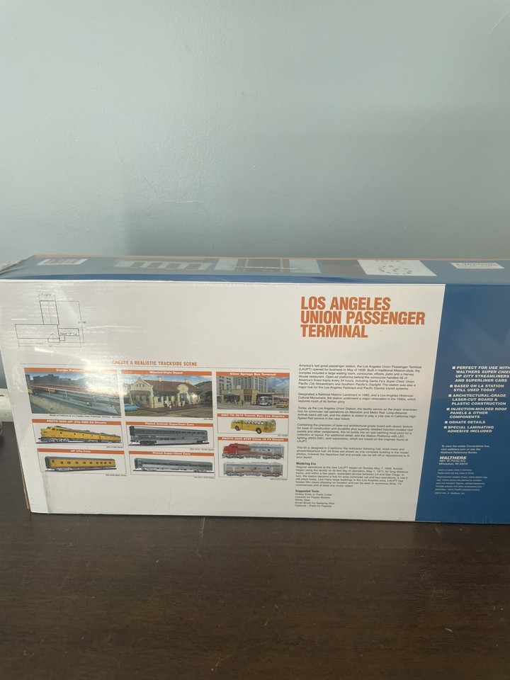 Walthers Cornerstone HO Los Angeles Union Station Building LAUPT 933 ...