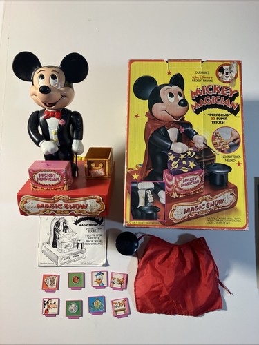 Disney Mickey Mouse Club Magician Magic Show Toy In Box 1976 Not ...