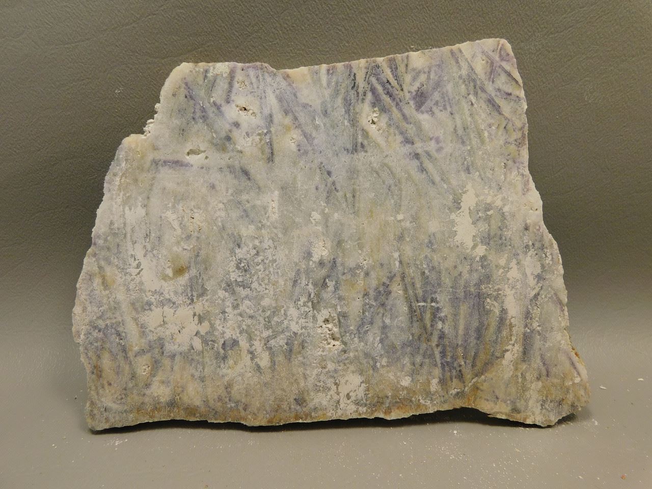 Purple Sagenite Stone Slab Lapidary Rough Rock #O4 | eBay