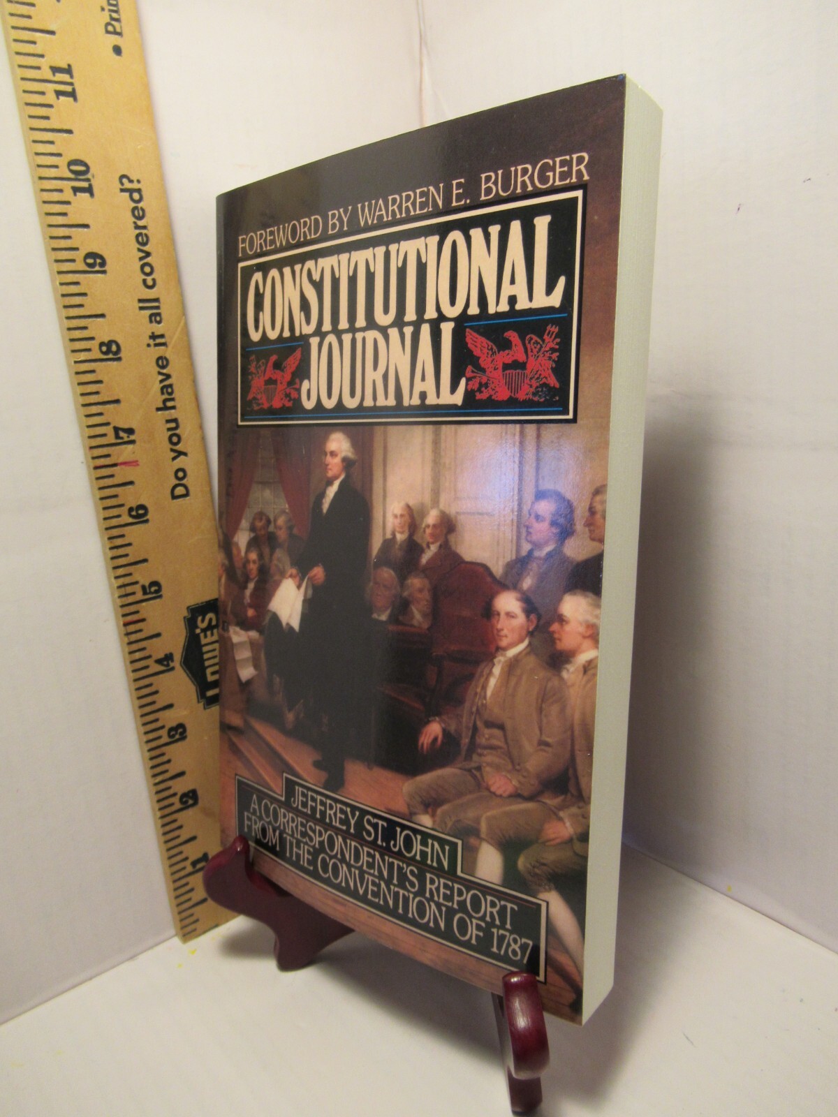 Constitutional Journal / by Jeffrey St. John/ 1987 9780915463558| eBay