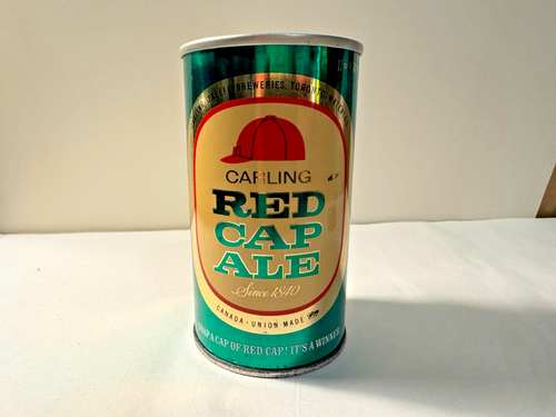 CARLING RED CAP ALE CARLING O’KEEFE CANADA SS/WS/TO CLEAN & SHINY! | eBay