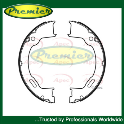 Premier Rear Hand Brake Shoes Set Fits Jeep Cherokee 2.4 2.5 CRD 2.8 3. ...