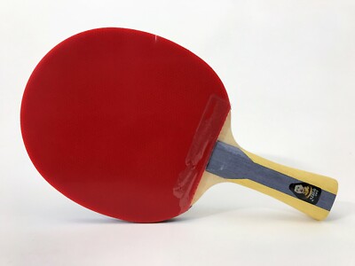 TABLE TENNIS PADDLE + COVER DHS T-5002 RACKET WOOD BLADE | eBay