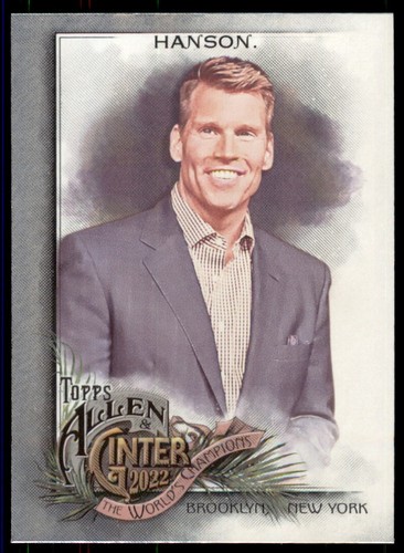 SCOTT HANSON 2022 Allen & Ginter Silver Portrait Hot Box Foil Card #229 ...