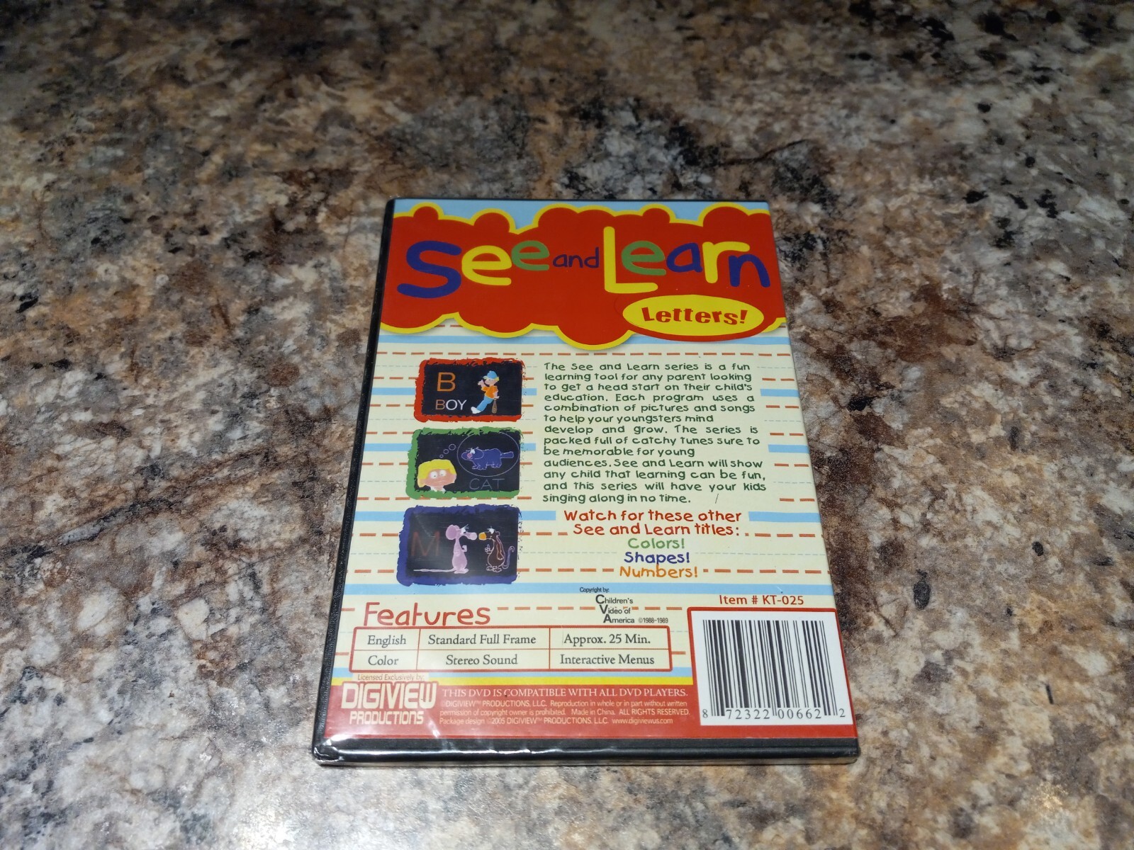See and Learn - Letters (DVD, 2006) for sale online | eBay