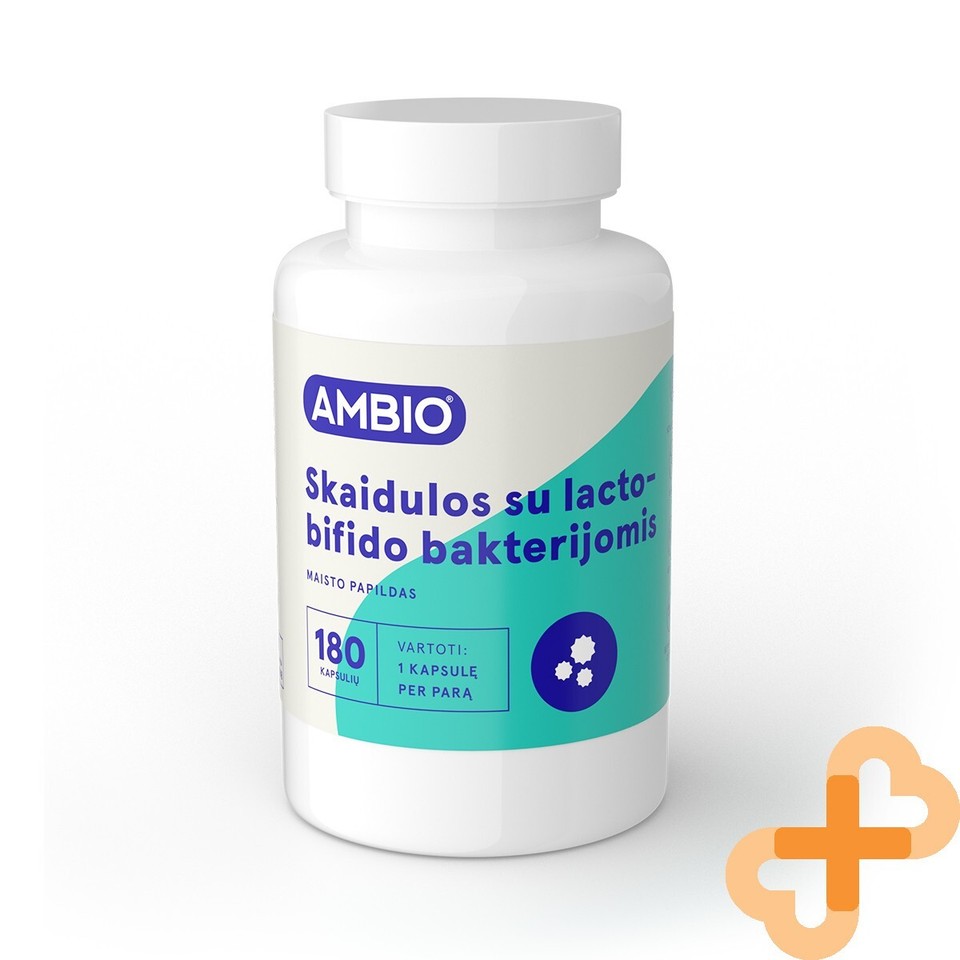 AMBIO Fibre with Lacto - Bifido Bacteria Food Supplement 180 Capsules ...