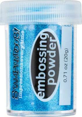 Stampendous Floral Embossing Powder Medium Blue | eBay