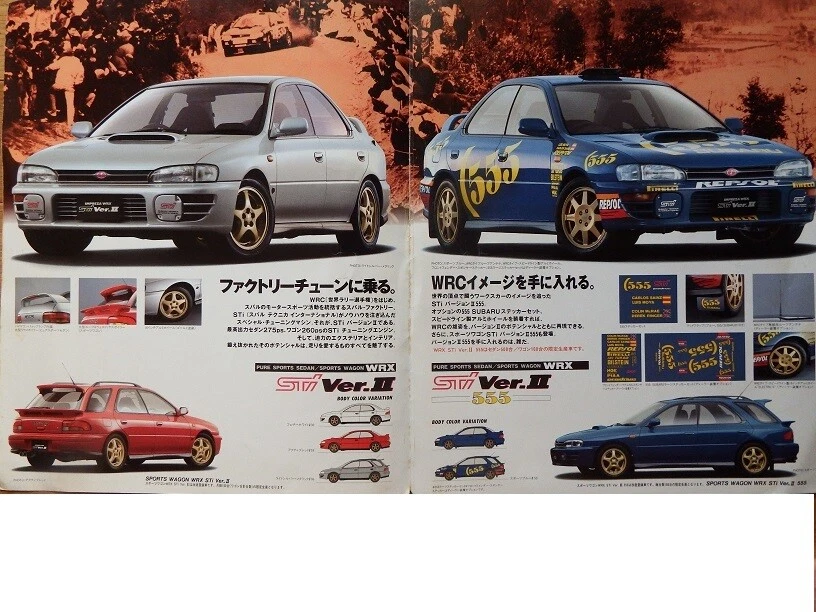 Subaru Impreza Generations