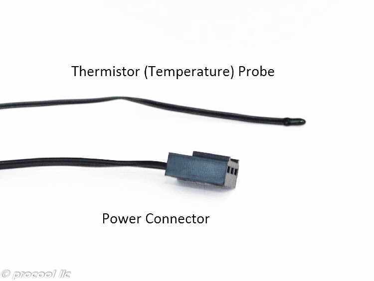 PROCOOL AV-480T Silent Cabinet Cooling Fan System - 4 Temp controlled ...