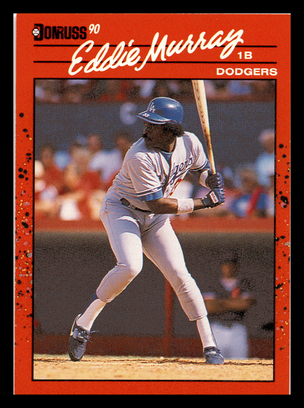 1990 Donruss Eddie Murray HOF Los Angeles Dodgers #77 Mint | eBay