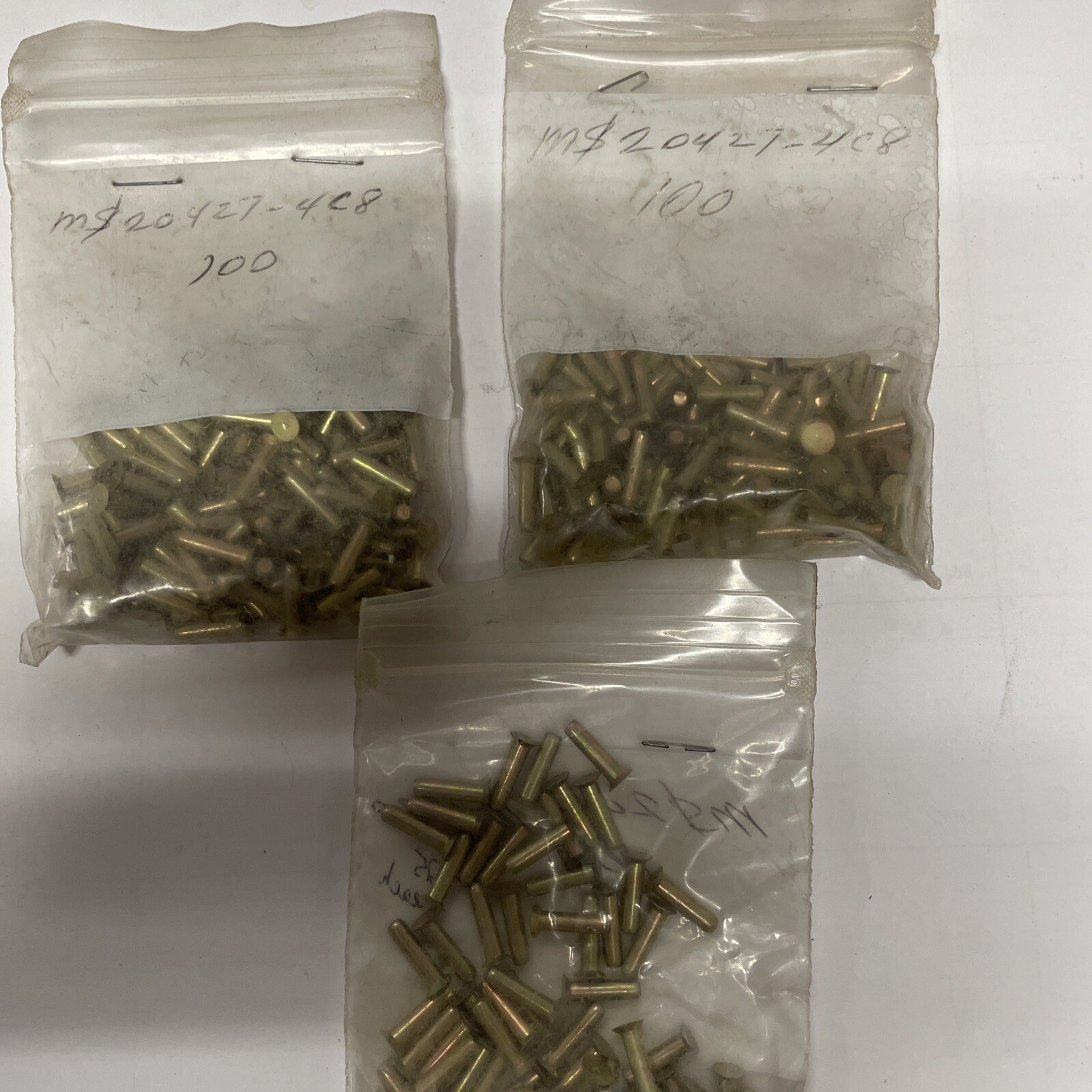 Aircraft Solid Rivets MS20427-4C8 Lot Of 300 | eBay