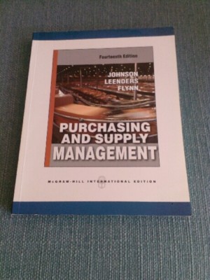 Purchasing and Supply Management 14th Edition (2011, Books) | eBay