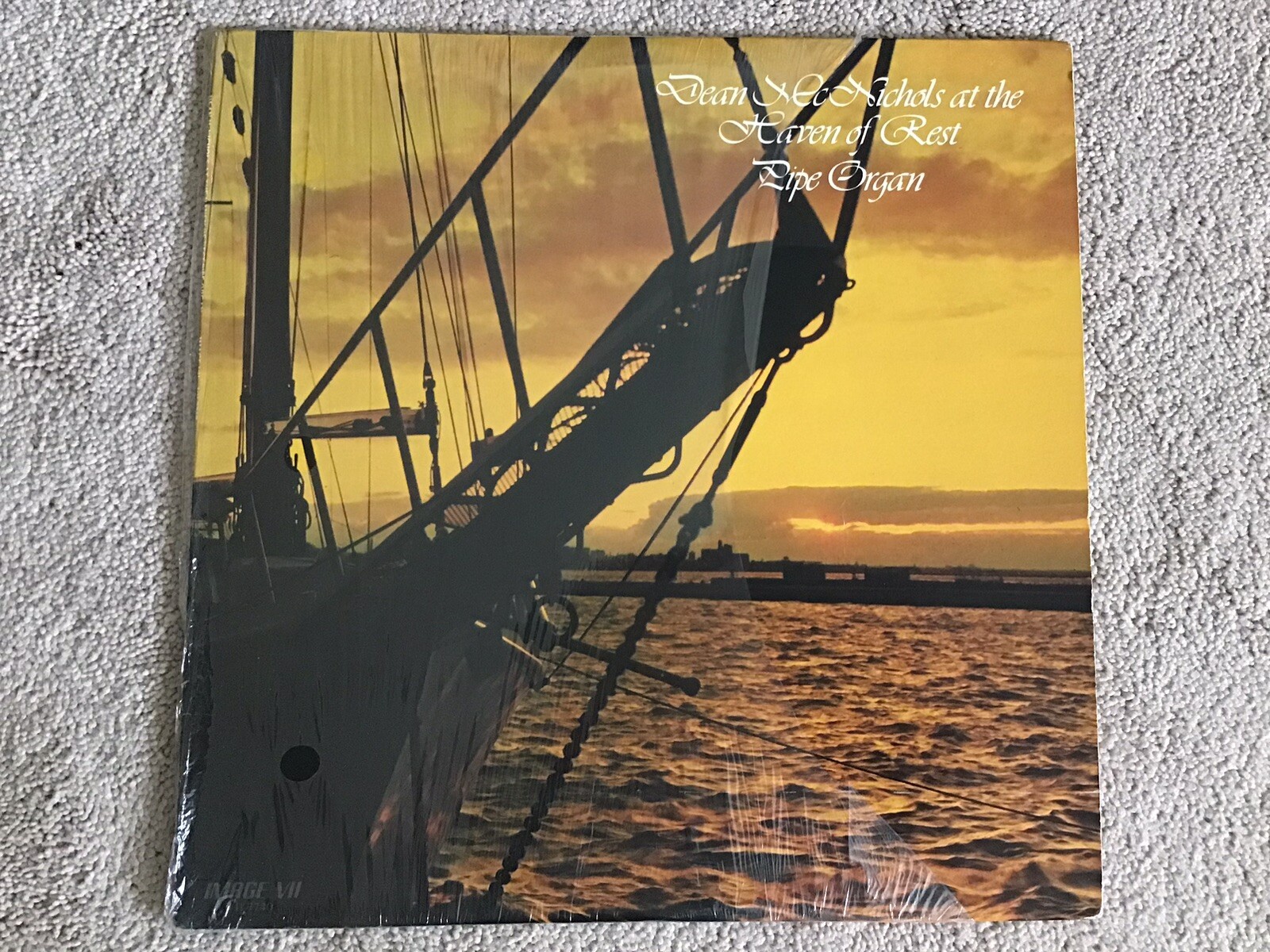 1977 Dean McNichols At The Haven Of Rest Pipe Organ Vinyl Record VII ...