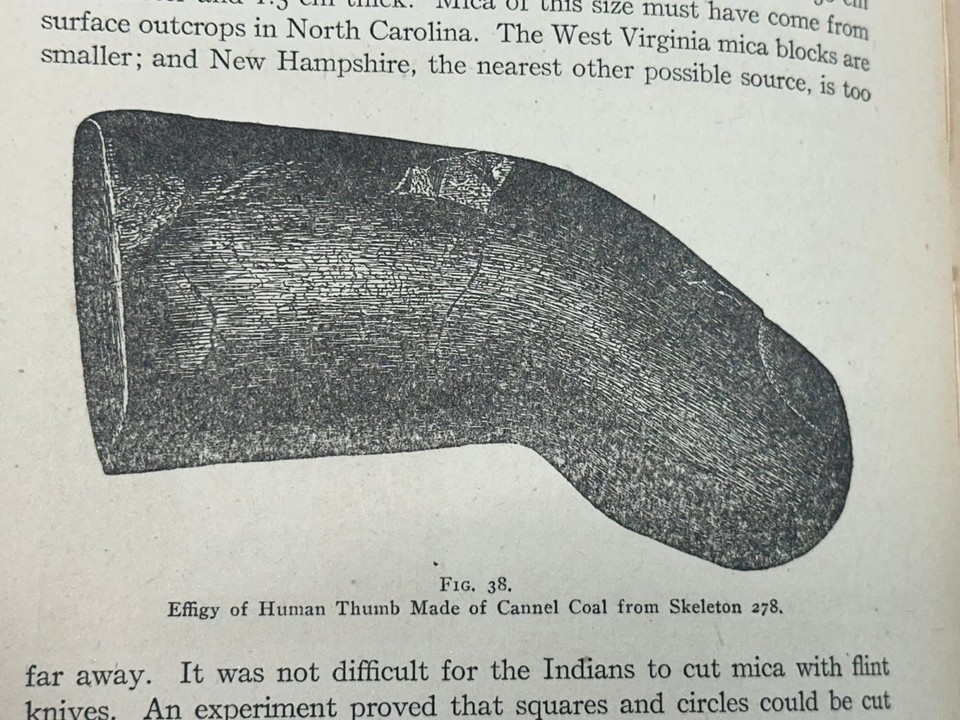 Hopewell Mound Group of Ohio, Moorehead. Copper Celt Ross Blade Effigy ...