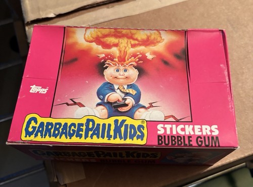 1985 Garbage Pail Kids UK Mini 1st Series 48 Pack Box GPK | eBay