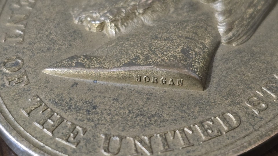 GEORGE T. MORGAN RUTHERFORD B. HAYES BRONZE INDIAN PEACE MEDAL COIN ...