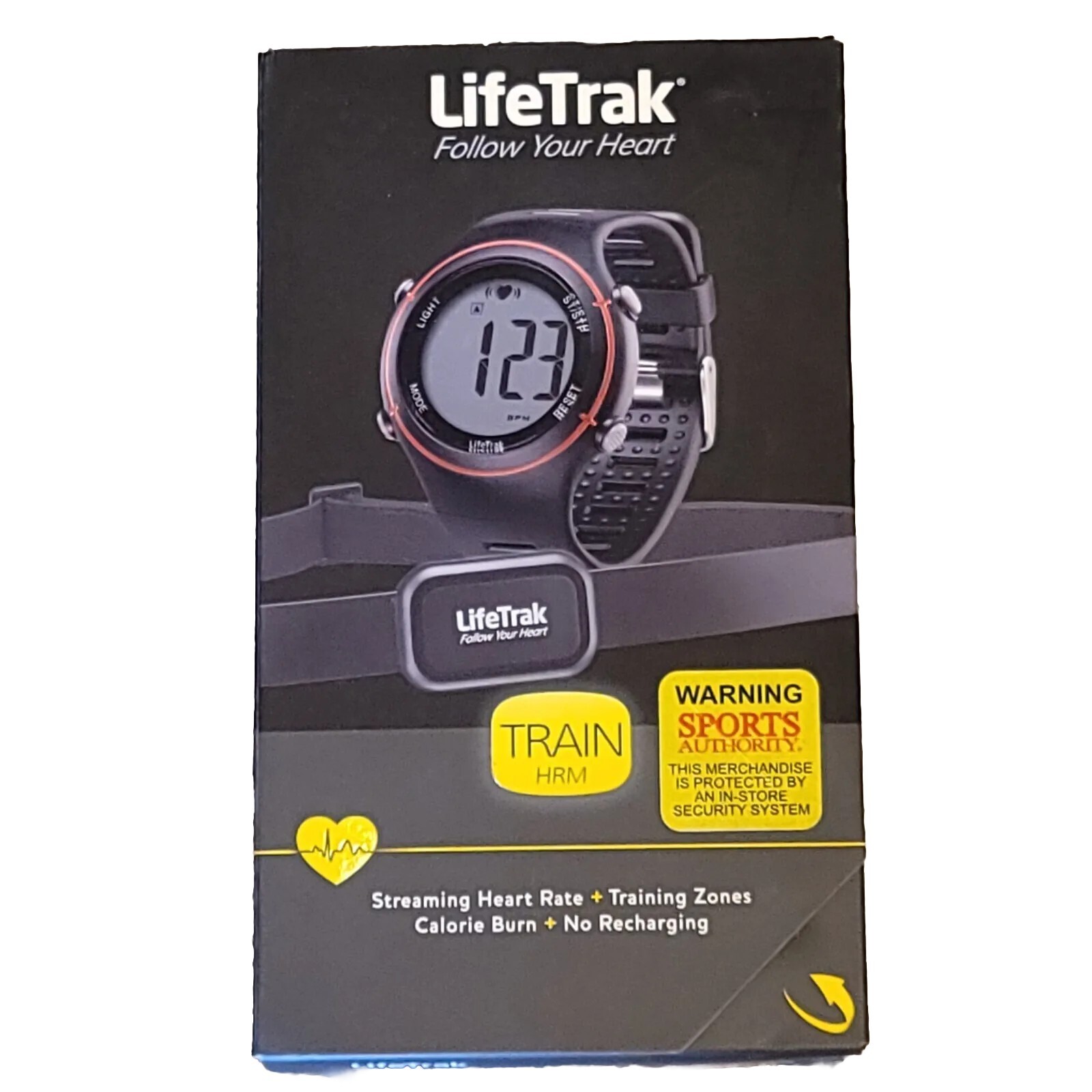 LifeTrak Train HRM Activity Tracker Heart Rate Smart Watch | eBay
