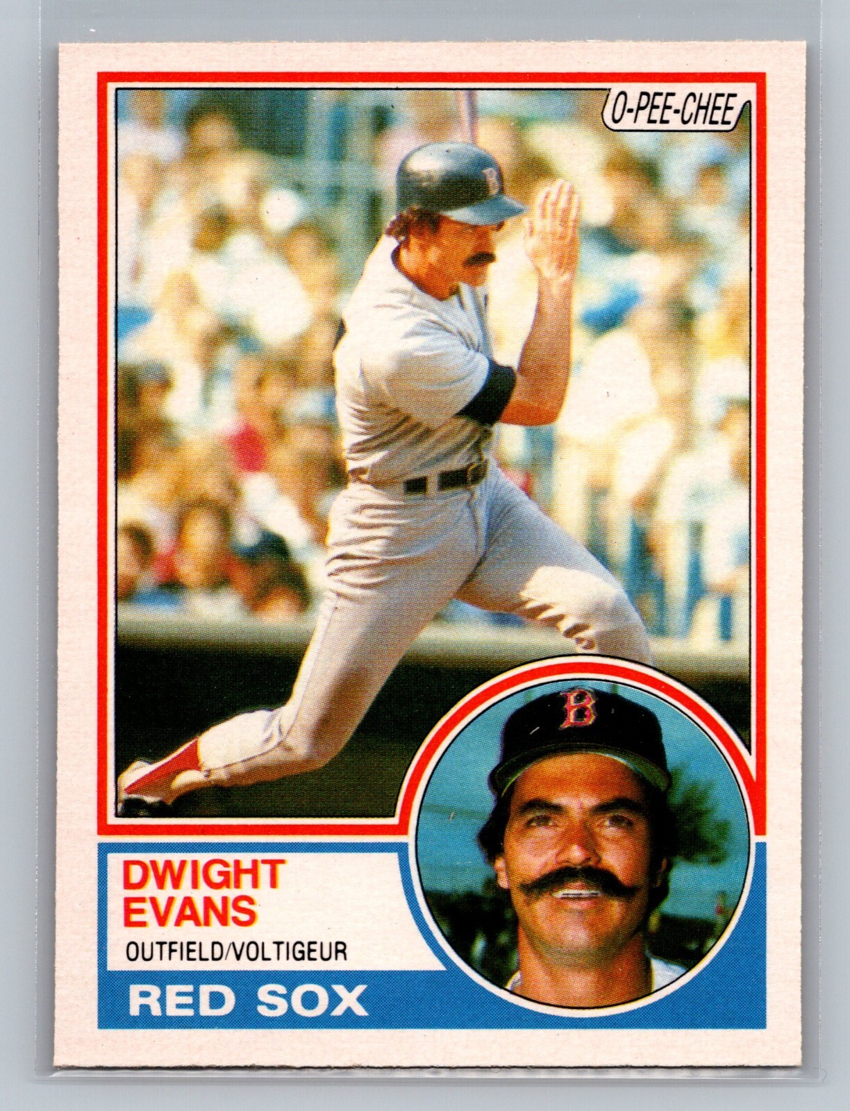 1983 O-Pee-Chee Dwight Evans #135 - Boston Red Sox - NEAR MINT to MINT ...