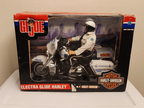 Vintage 2001 GI Joe Harley-Davidson Electra Glide Motorcycle ...
