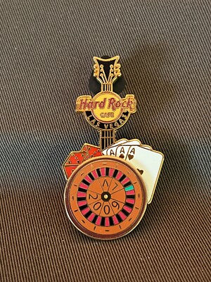 *Hard Rock Cafe Las Vegas - Roulette Wheel Spinner Pin* Limited 300 ...