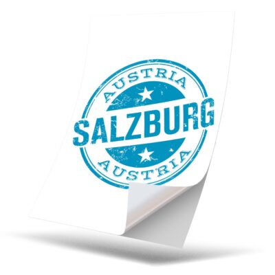 1 x Vinyl Sticker A4 - Salzburg Austria #10603 | eBay UK