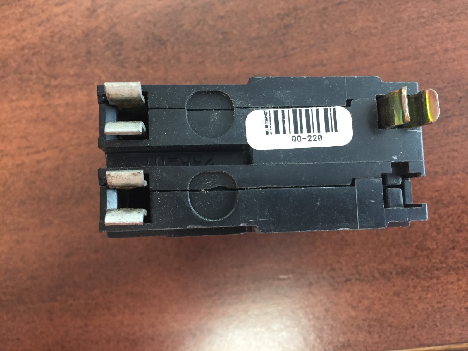 Square D 20 amp, double pole, snap in breaker | eBay