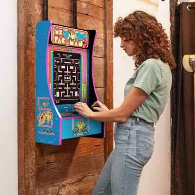 MS MRS PAC MAN 1UP ARCADE GAME ARCADE1UP PARTYCADE PACMAN DIG DUG ...