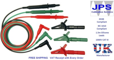 Megger MFT 1552 1553 MFT1552 MFT1553 Test Leads Probes Crocodile ...