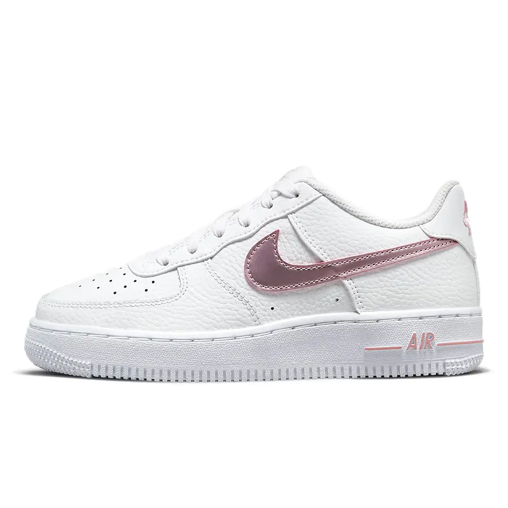 Nike Air Force 1 GS White Pink Glaze 6Y, 6.5Y, 7Y SUPER SALE AF1 NEW | eBay