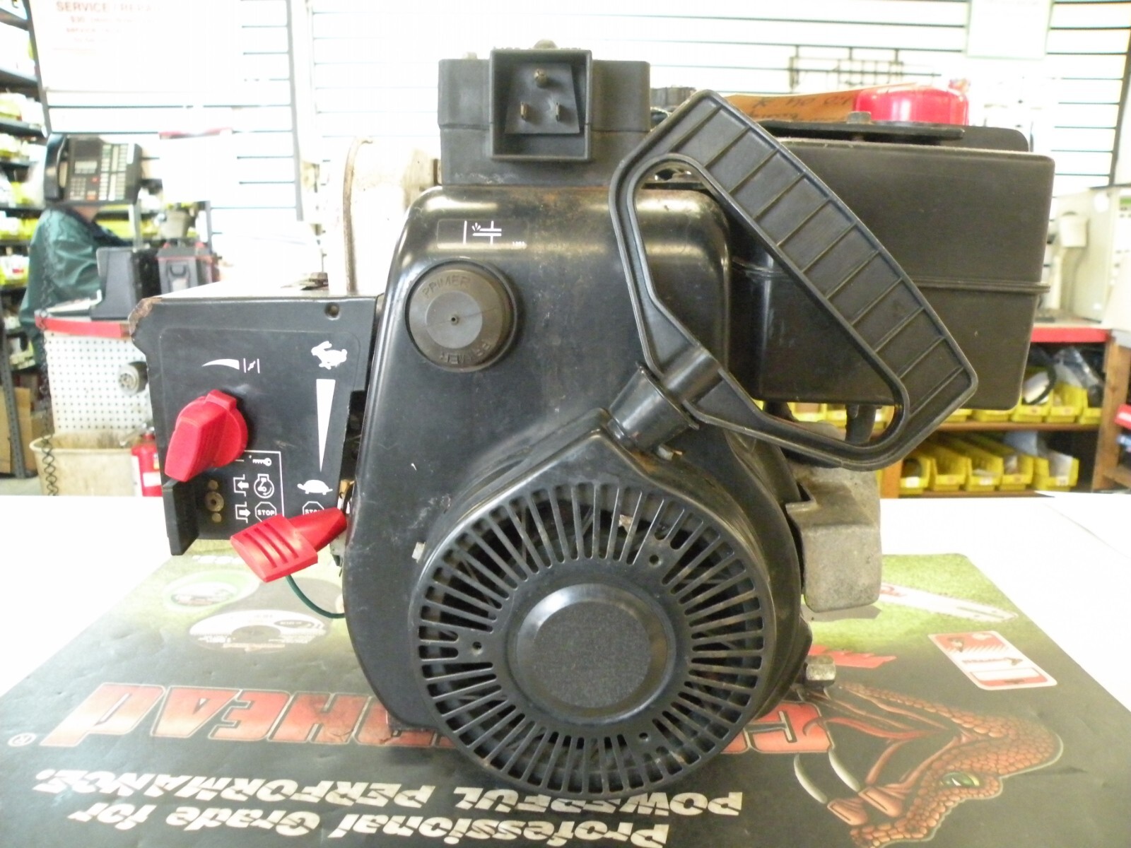USED CRAFTSMAN/TECUMSEH HORIZONTAL SHAFT ENGINE -MODEL#143.955001 W ...