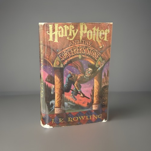 Harry Potter Sorcerer's Stone J.K. ROWLING 1st Print 1998 JLG Jr ...