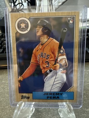 2022 Topps Archives - 1987 Topps Design Jeremy Pena #280 (RC) | eBay