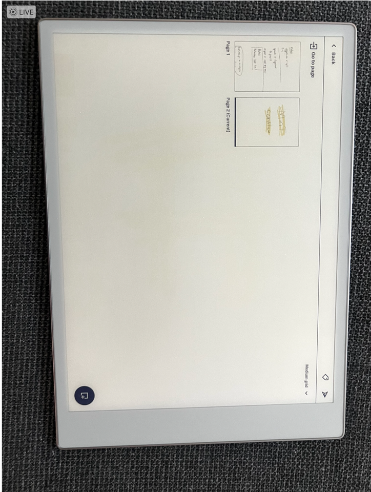 reMarkable Paper Pro Touch Screen Writing Tablet, w/ Folio and Pen | eBay