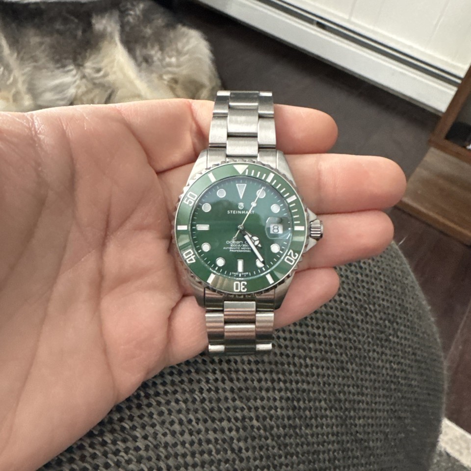 Steinhart Ocean One 39 Double Green Ceramic Premium Diver | eBay