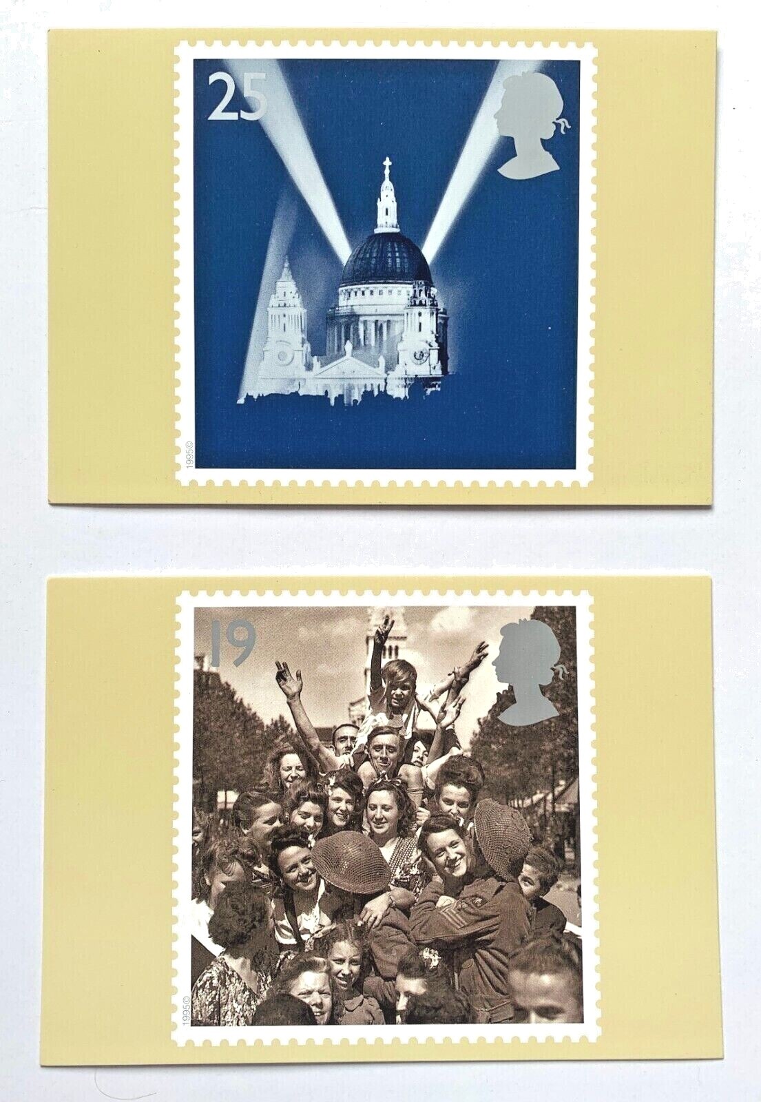 WW2 VICTORY CELEBRATIONS, ST PAULS CATHEDRAL LONDON, ROYAL MAIL STAMP ...