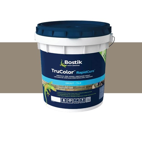 Bostik TruColor Rapidcure Pre-mixed Grout - Misty Gray 18lb G922051 | eBay