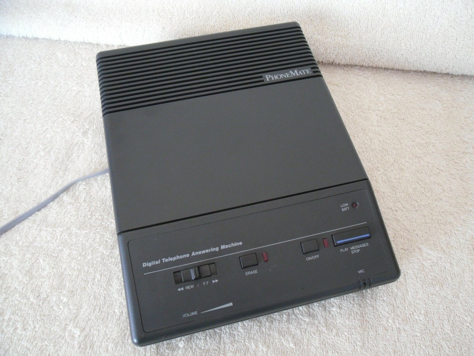 Vintage PhoneMate 6800 Digital Telephone Answering Machine 1980's | eBay