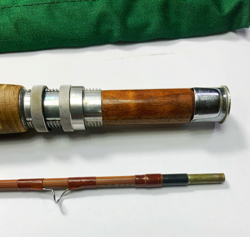 Vintage Orvis 2 PC split bamboo impregnated Madison 7 1/2 ' fly rod | eBay