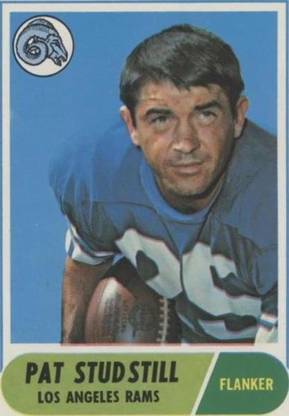 1968 Topps - Wearing Detroit Lions Jersey #156 Pat Studstill (RC) for ...