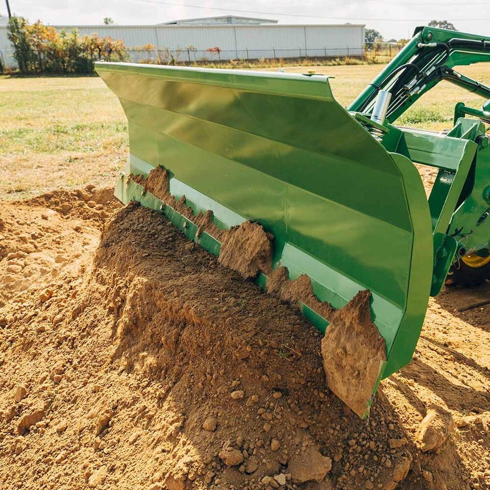 Titan Attachments 79" Hook & Pin Dozer Blade Attachment, Hydraulic ...