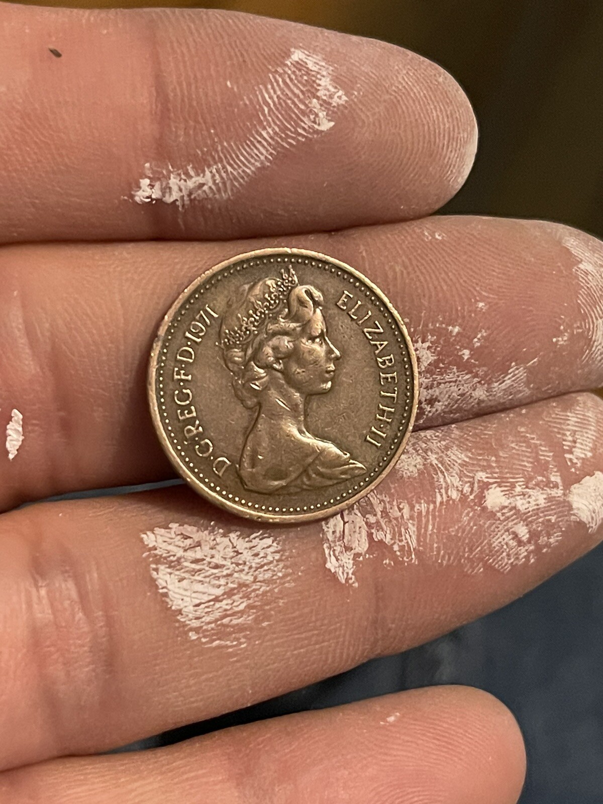 Very Rare 1971 "New Penny" 1P Vintage Coin | eBay