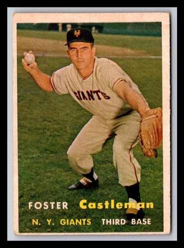 1957 Topps #237 Foster Castleman VG or Better | eBay