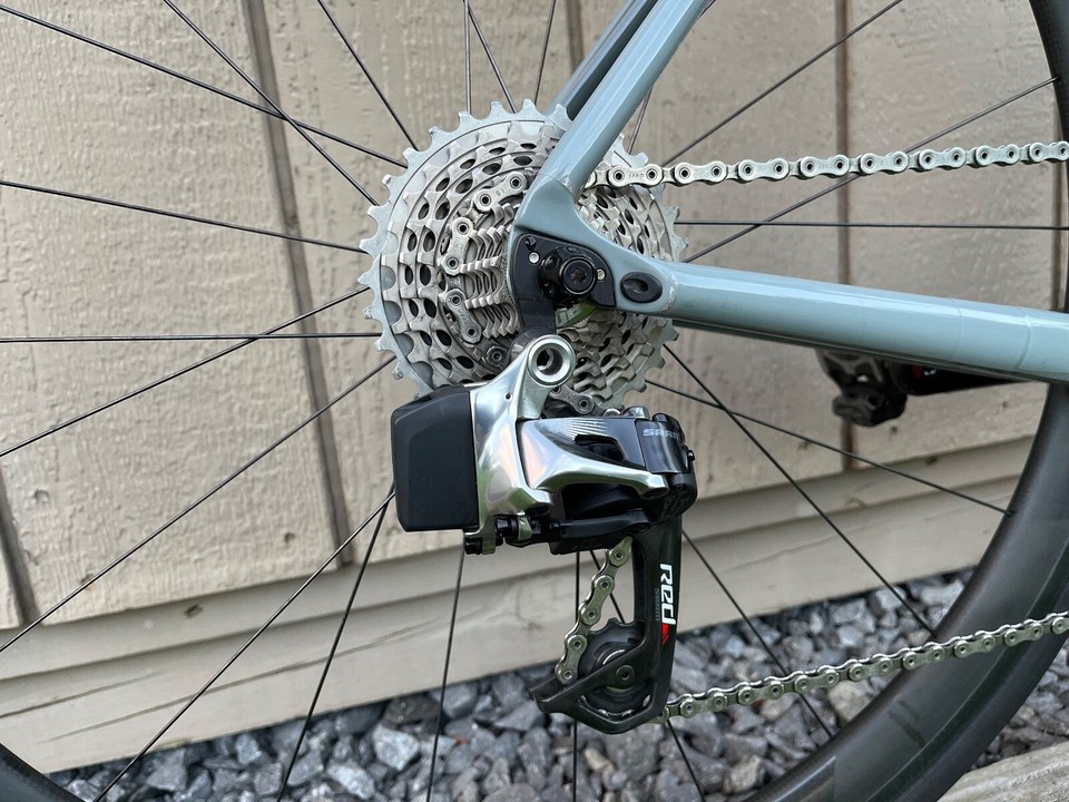 Parlee Altum R Carbon Rim Bike RED Etap 11 Spd Zipp Roval S-Works MED ...